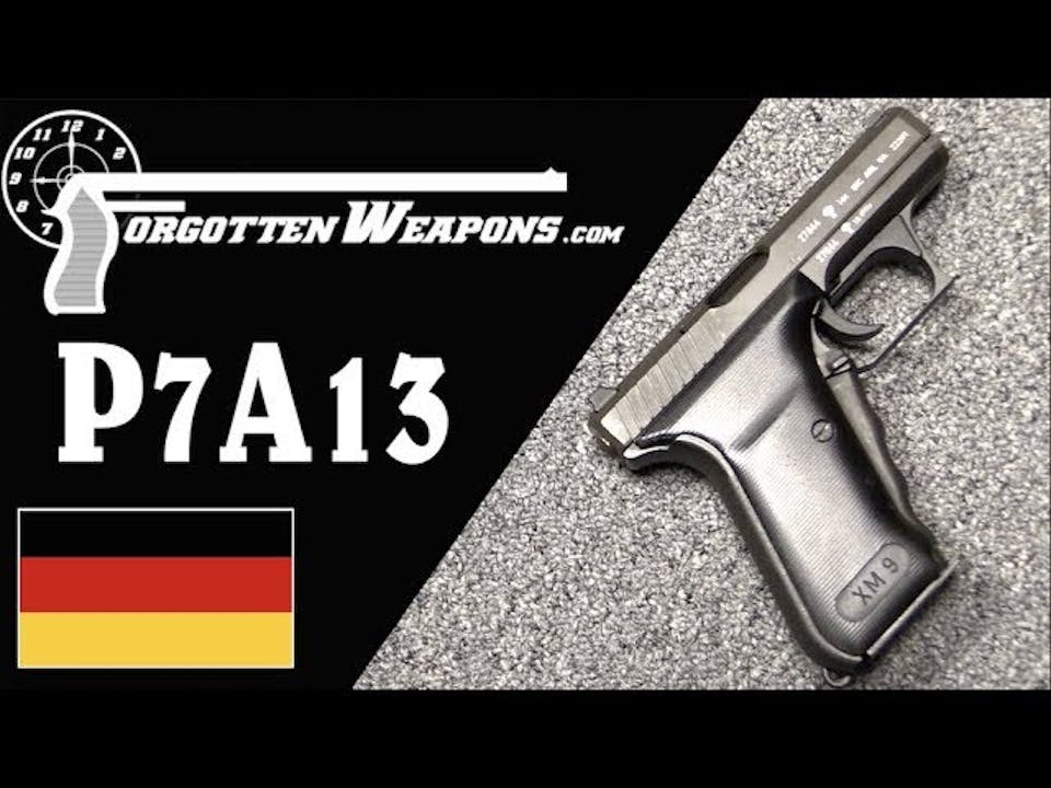 P7A13: H&K's Entry into the US XM9 Pistol Trials - History of Weapons & War
