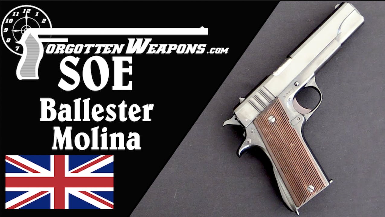 British Ballester Molina for Special Operations Executive - History of ...