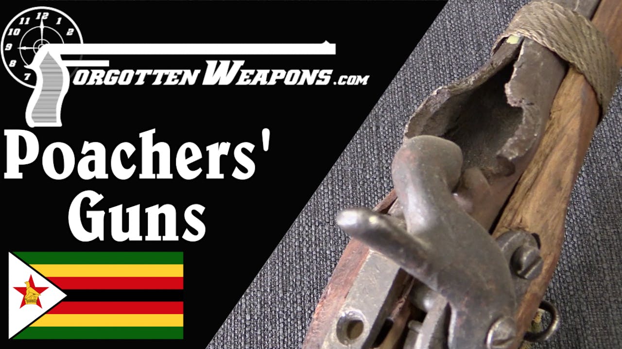 Confiscated Homemade Poachers' Guns from Zimbabwe - History of Weapons ...