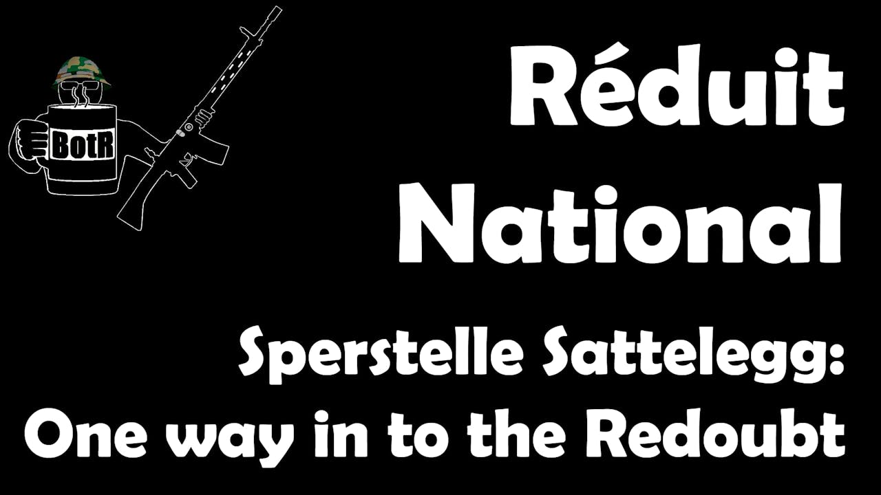 Swiss Bunker Layout: Sperrstelle Sattelegg, An Entrance To The Redoubt ...