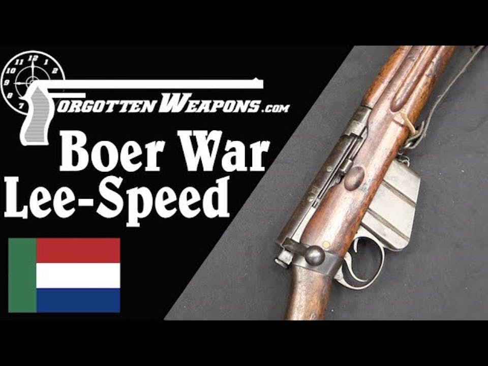 Boer Lee-Speed Rifle from the Jameson Raid - History of Weapons & War