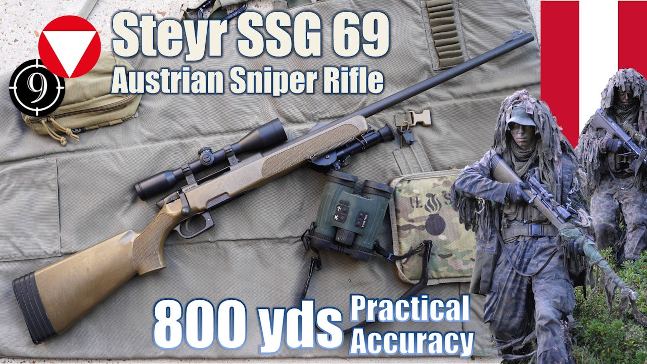 Steyr SSG-69 (🇦🇹 Austrian polymer wonder sniper) to 800yds: Practical Accuracy - History of ...