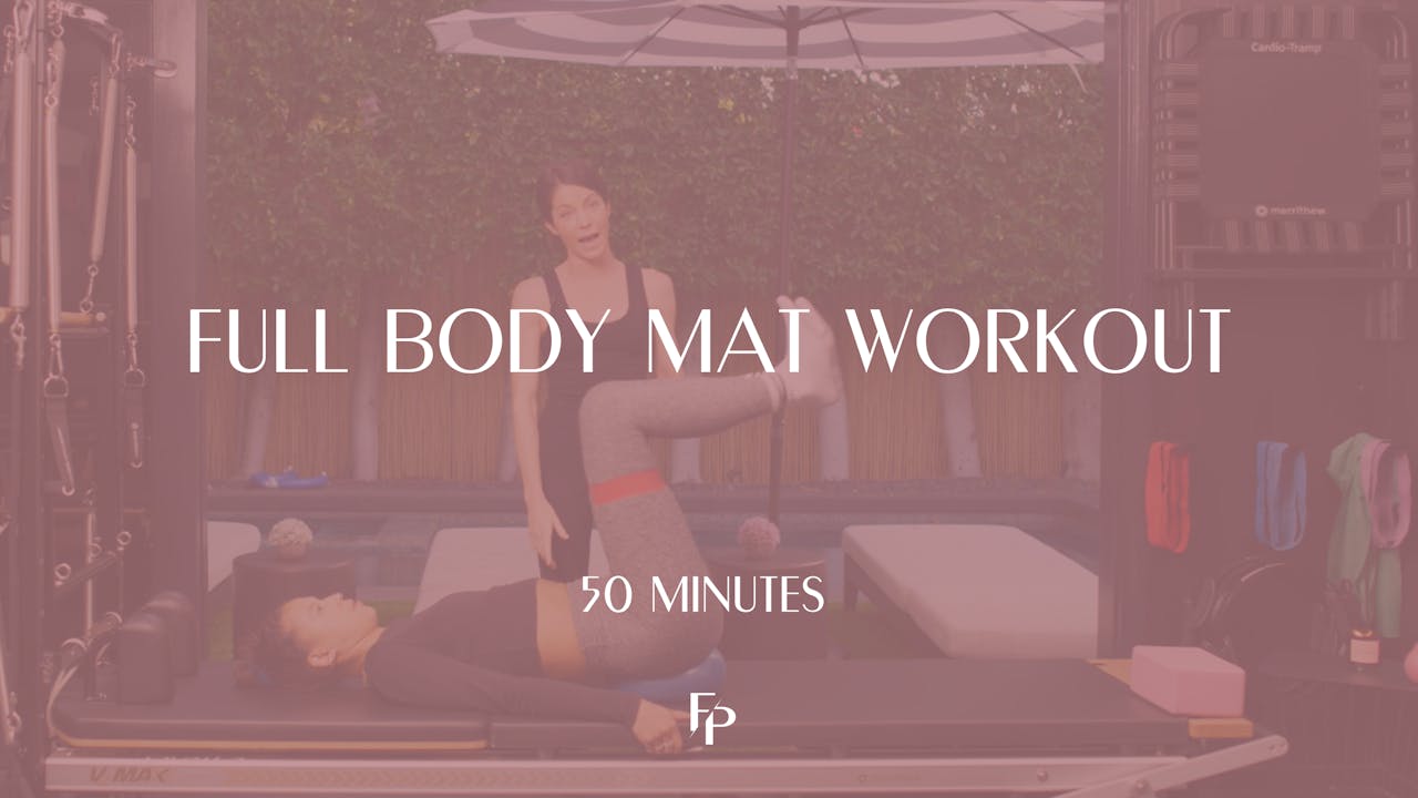 50 Min Mat Instructional Full Body Session 10 Mat Pilates Forma