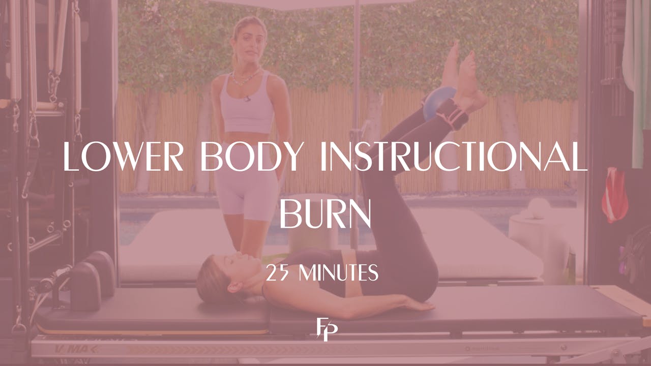 25 Min Mat Lower Body Instructional Burn Mat Pilates Forma Pilates