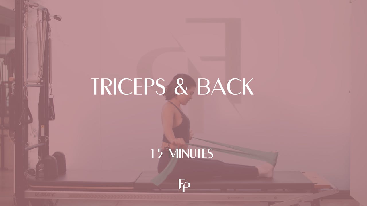 15 Min Mat | Triceps and Back - Mat Pilates - Forma Pilates