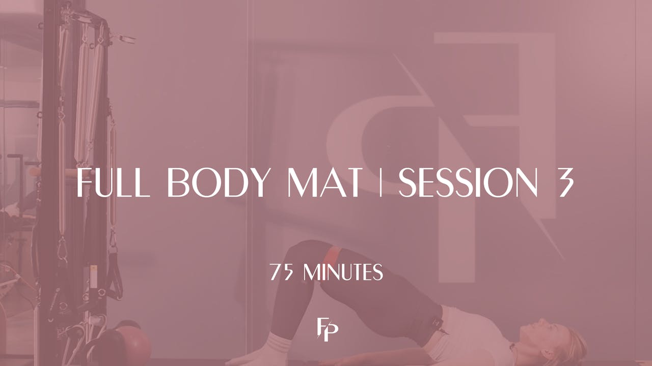 75 Min Mat | Session 3 - Forma Pilates