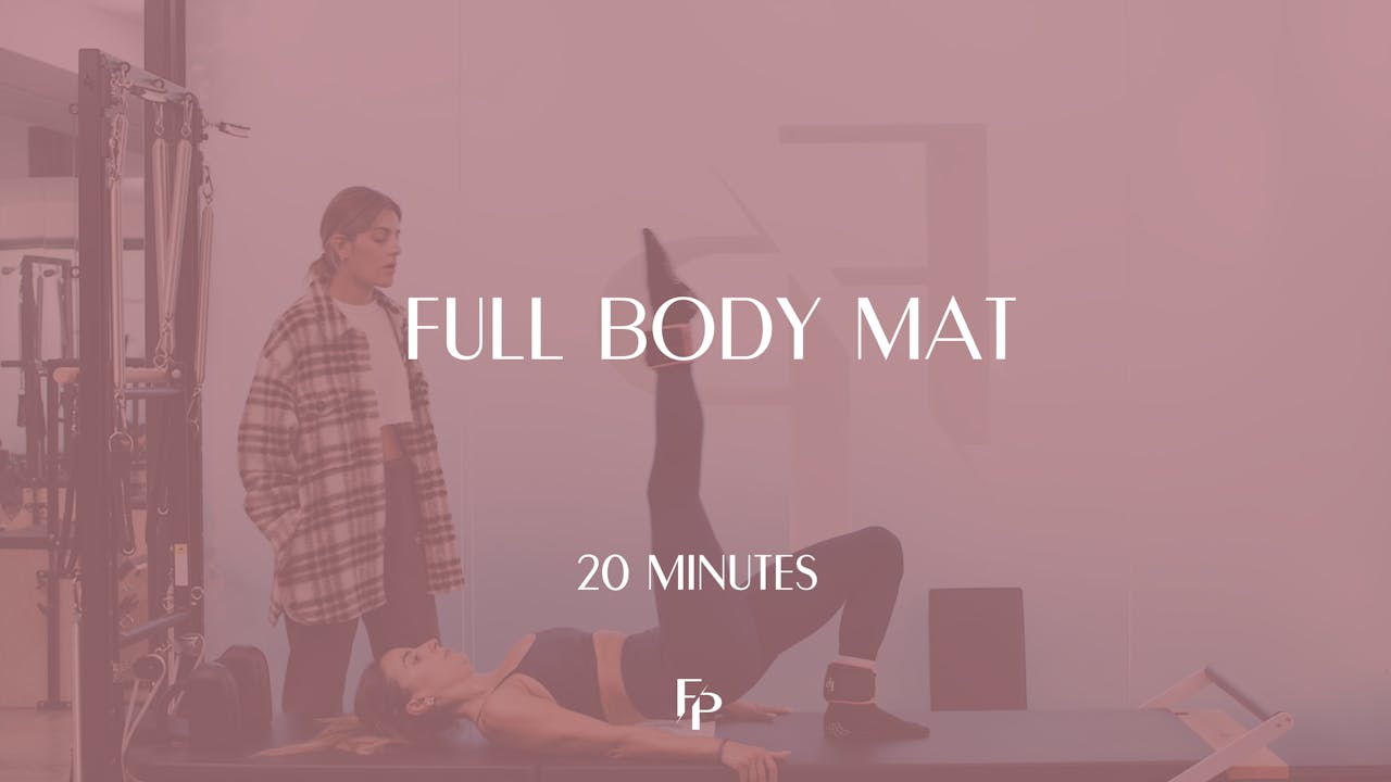 20 Min Mat | Full Body Workout - Forma Pilates