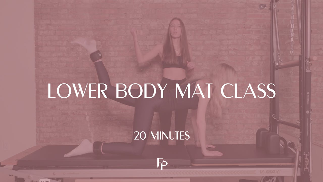 20 Min Mat Lower Body Mat Pilates Forma Pilates