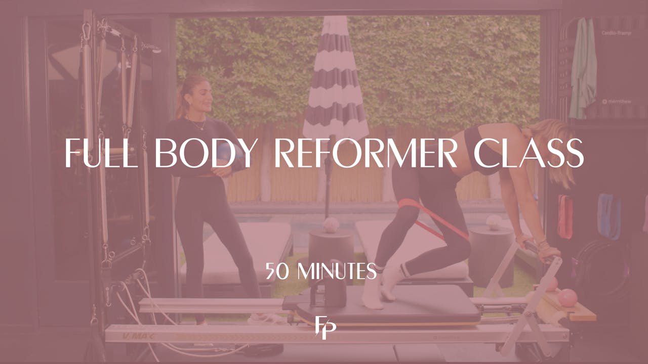 50 Min Reformer | Full Body - Reformer Pilates - Forma Pilates