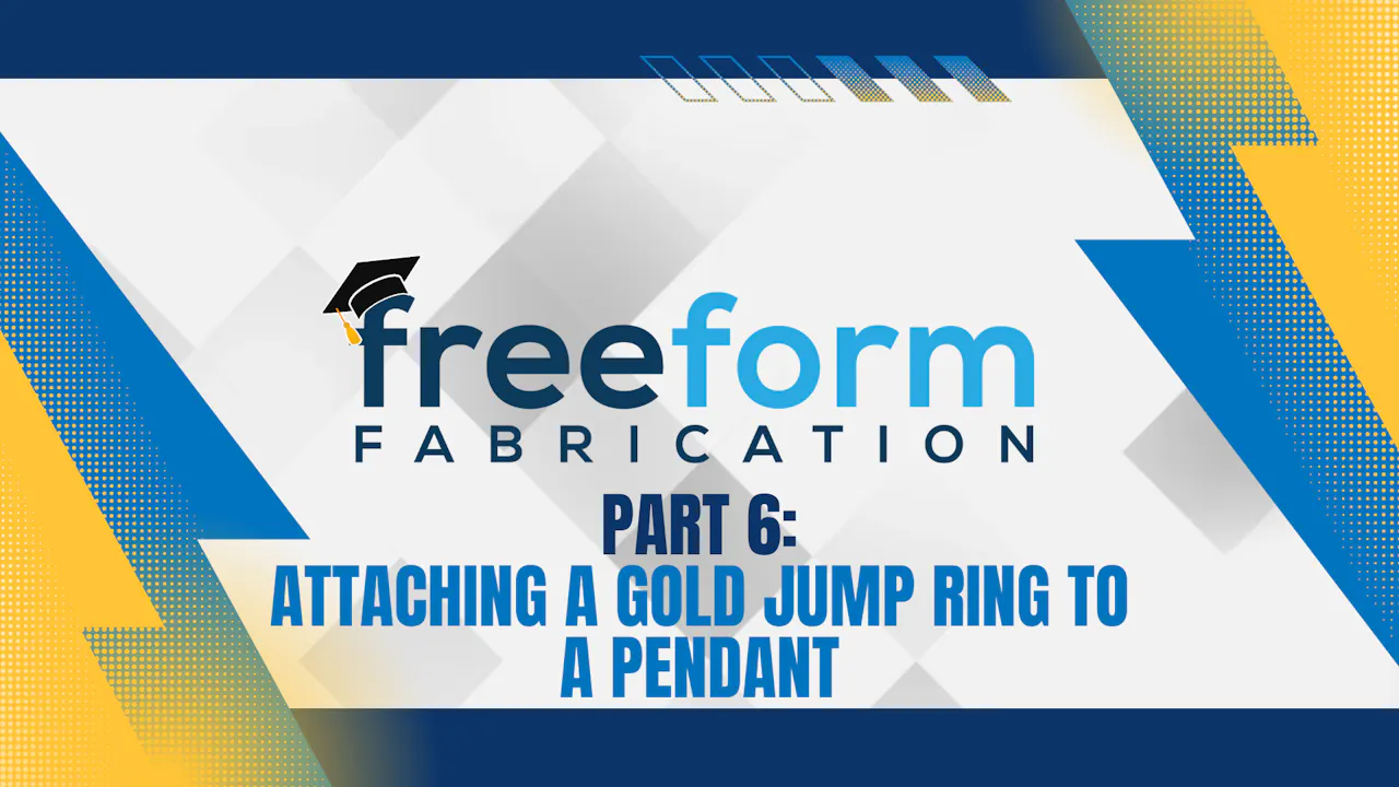 Part 6 - Attaching gold jump ring to pendant - The Complete DaDo Online ...
