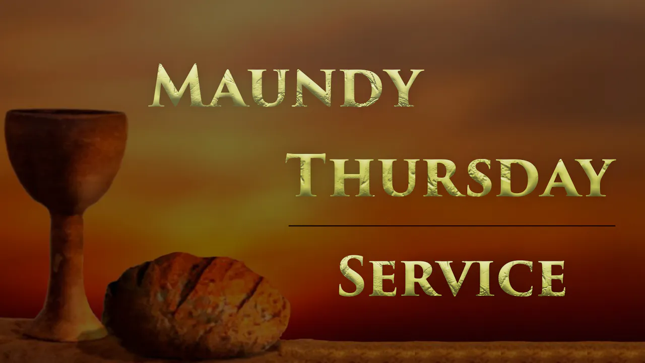 2024-03-28 Maundy Thursday Service - Sermon Subscription