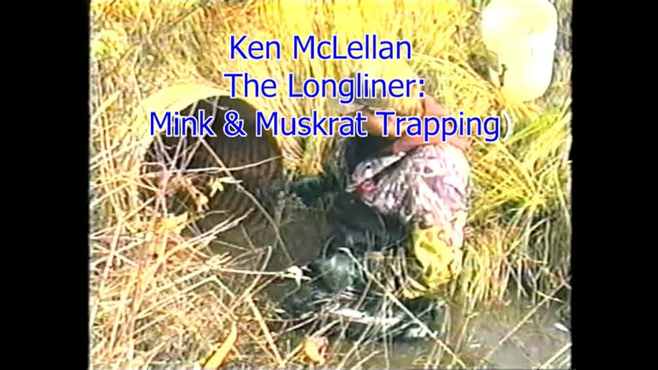 Culvert set for Mink with Ken McLellan - Fur Taker TV