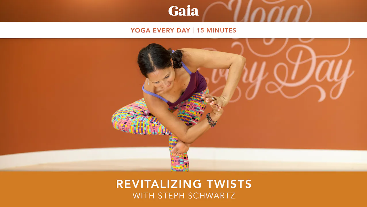 Yoga Every Day: Revitalizing Twists - Yoga Every Day: Season 16 - Gaiam ...