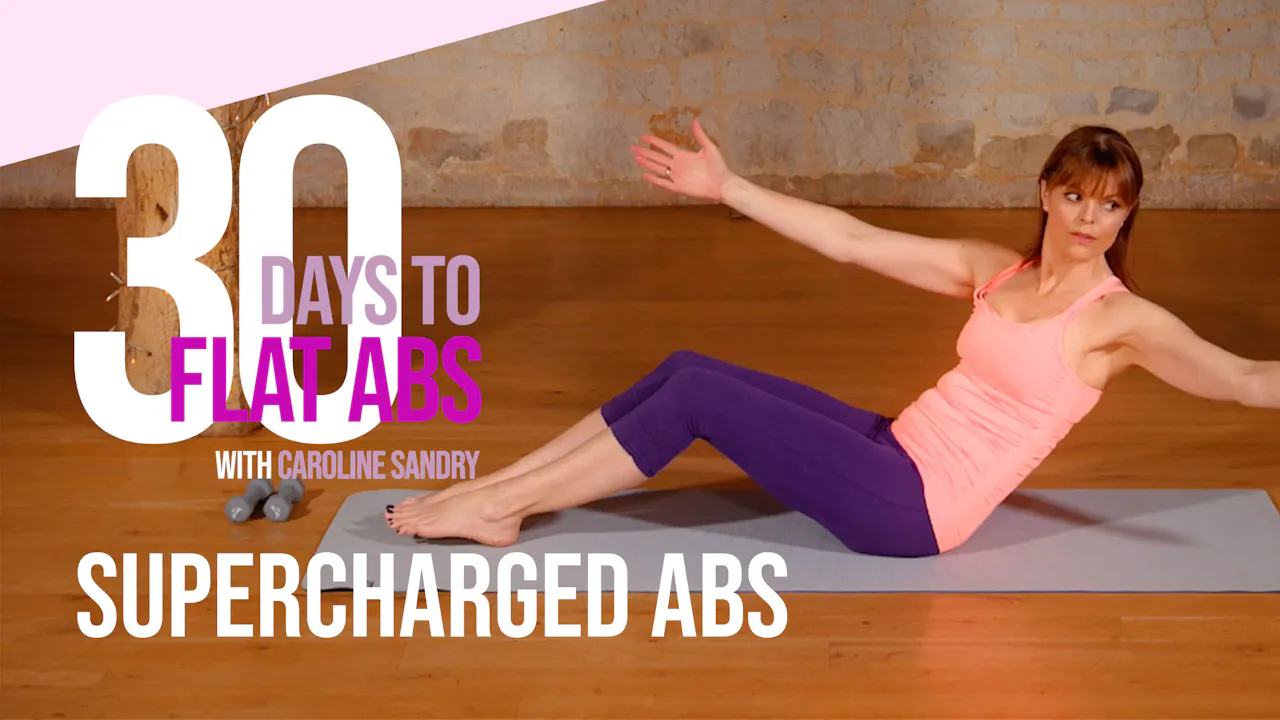 30 Days to Flat Abs with Caroline Sandry: Supercharged Abs - Season 1 ...