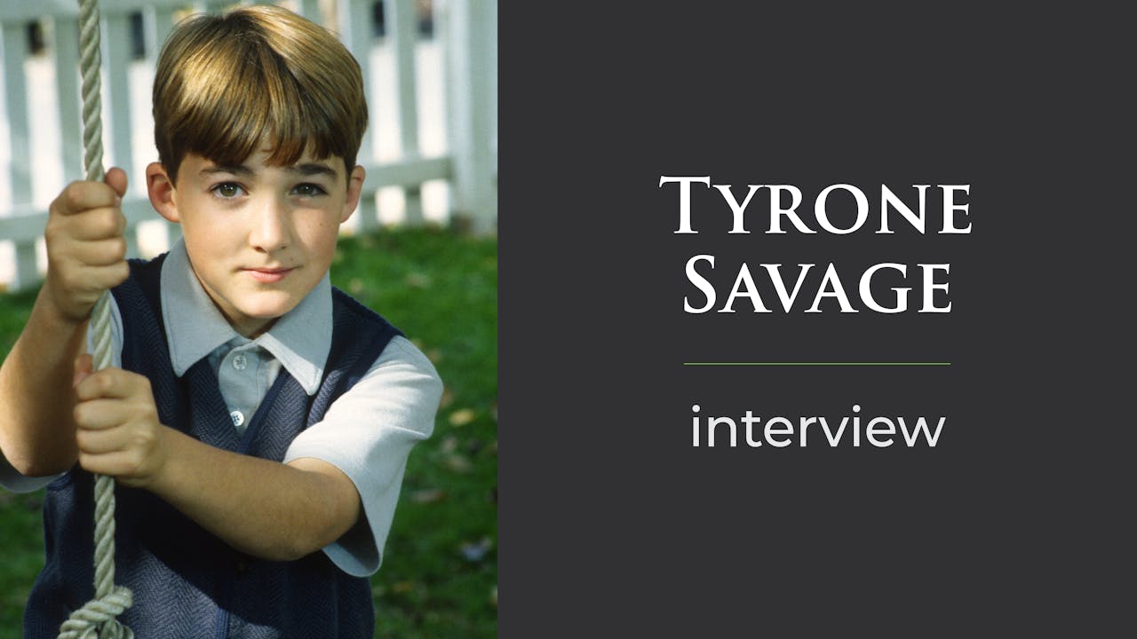 Interview with Tyrone Savage - Interviews with Cast & Crew - GazeboTV ...