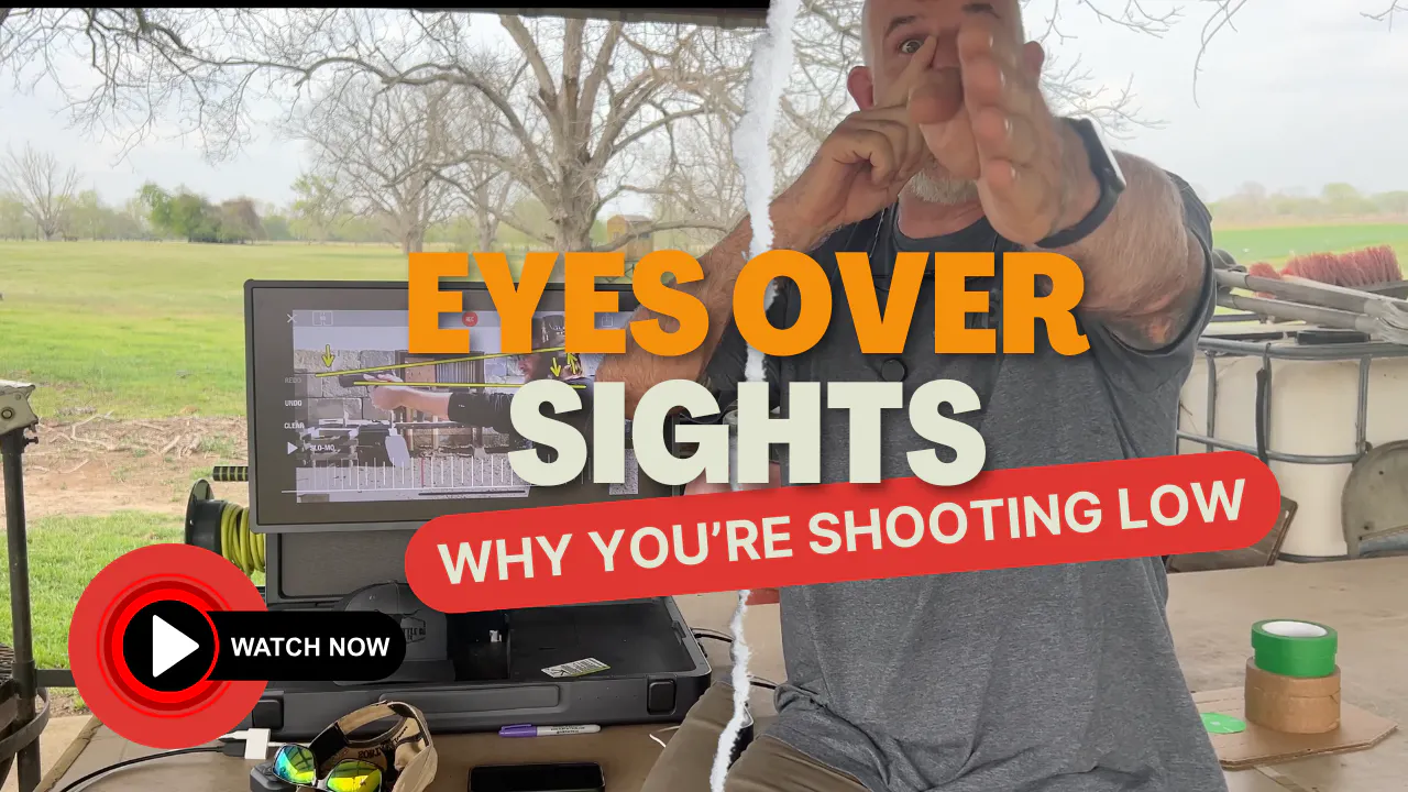 Eyes Over Sights: Why You’re Shooting Low - SOB TV
