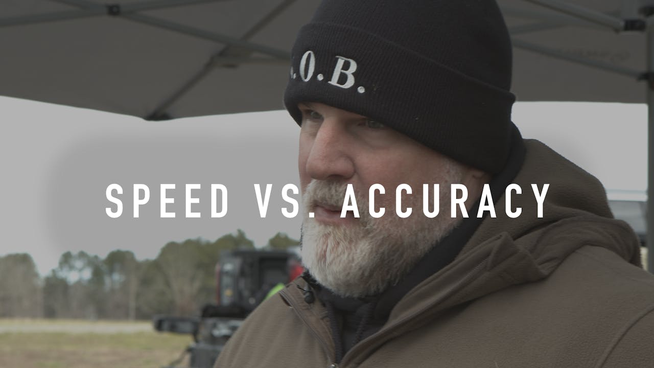 Speed Vs. Accuracy - STORIES AND KNOWLEDGE - SOB TV
