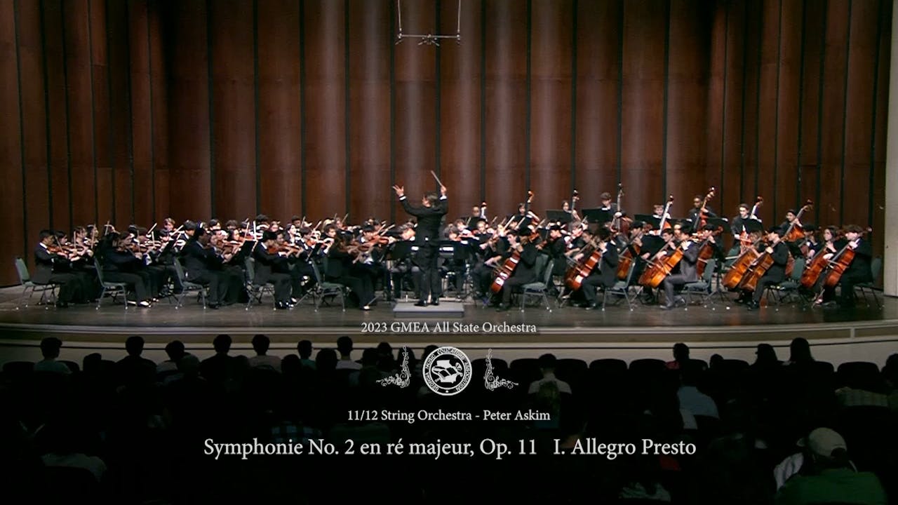 2023 All State 11-12 String Orchestra - Peter Askim - SAAV NOW