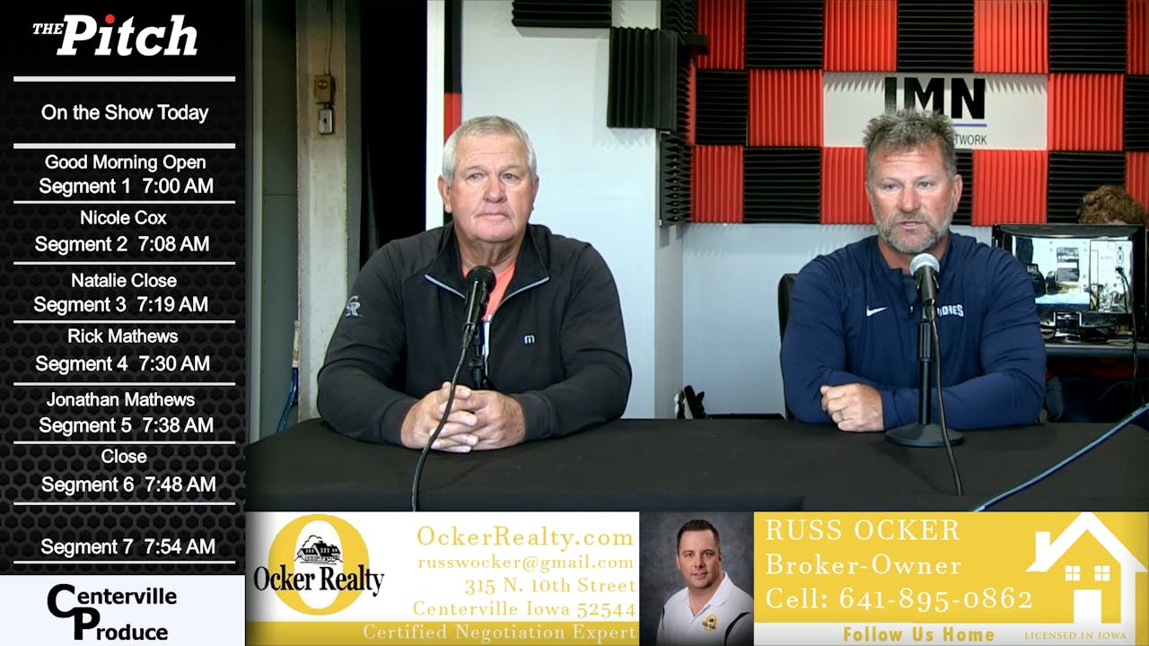 Rick and Jon Mathews talk Big League Baseball - 2019 - Iowa Media Network