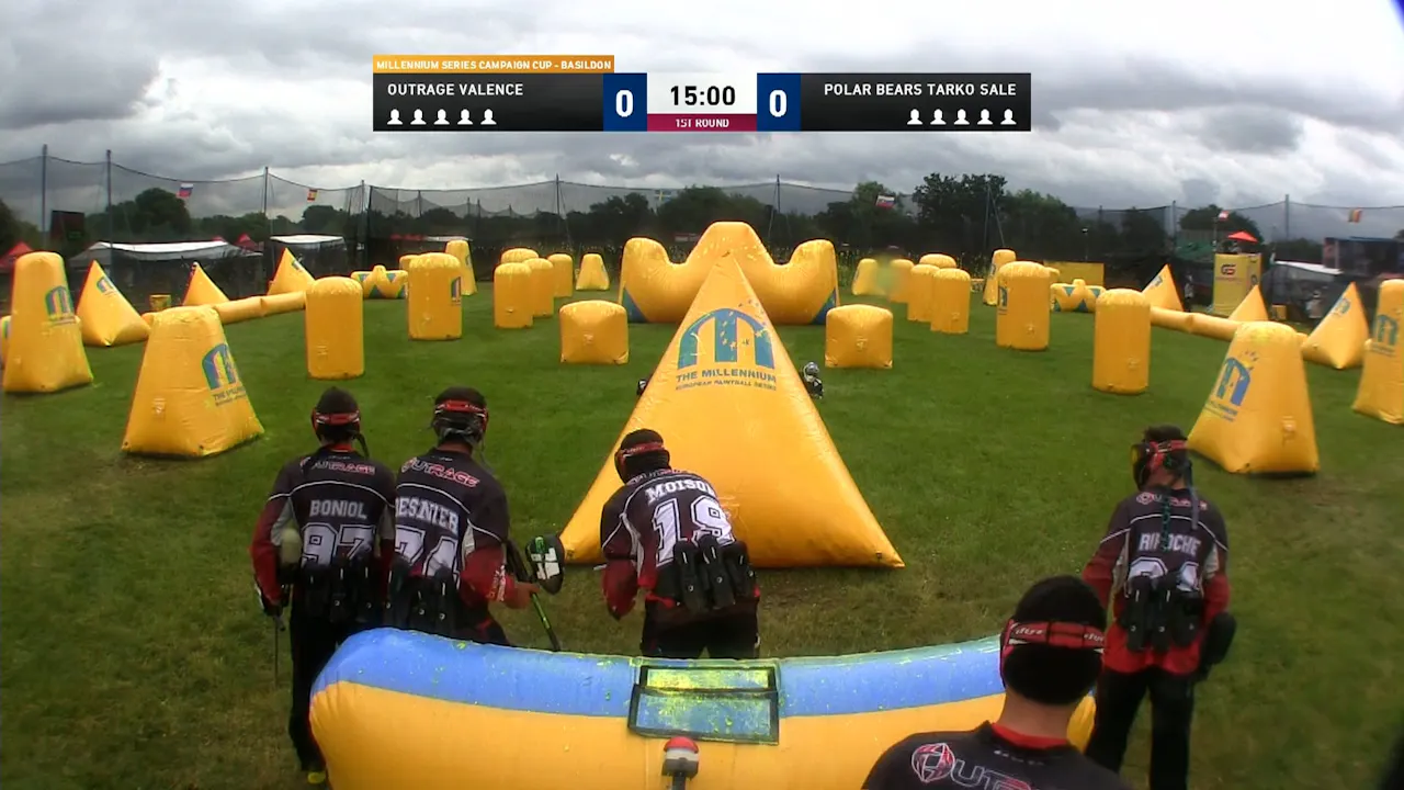 Scorpions vs Breakout - Outrage vs Polar Bears - Major League Paintball ...