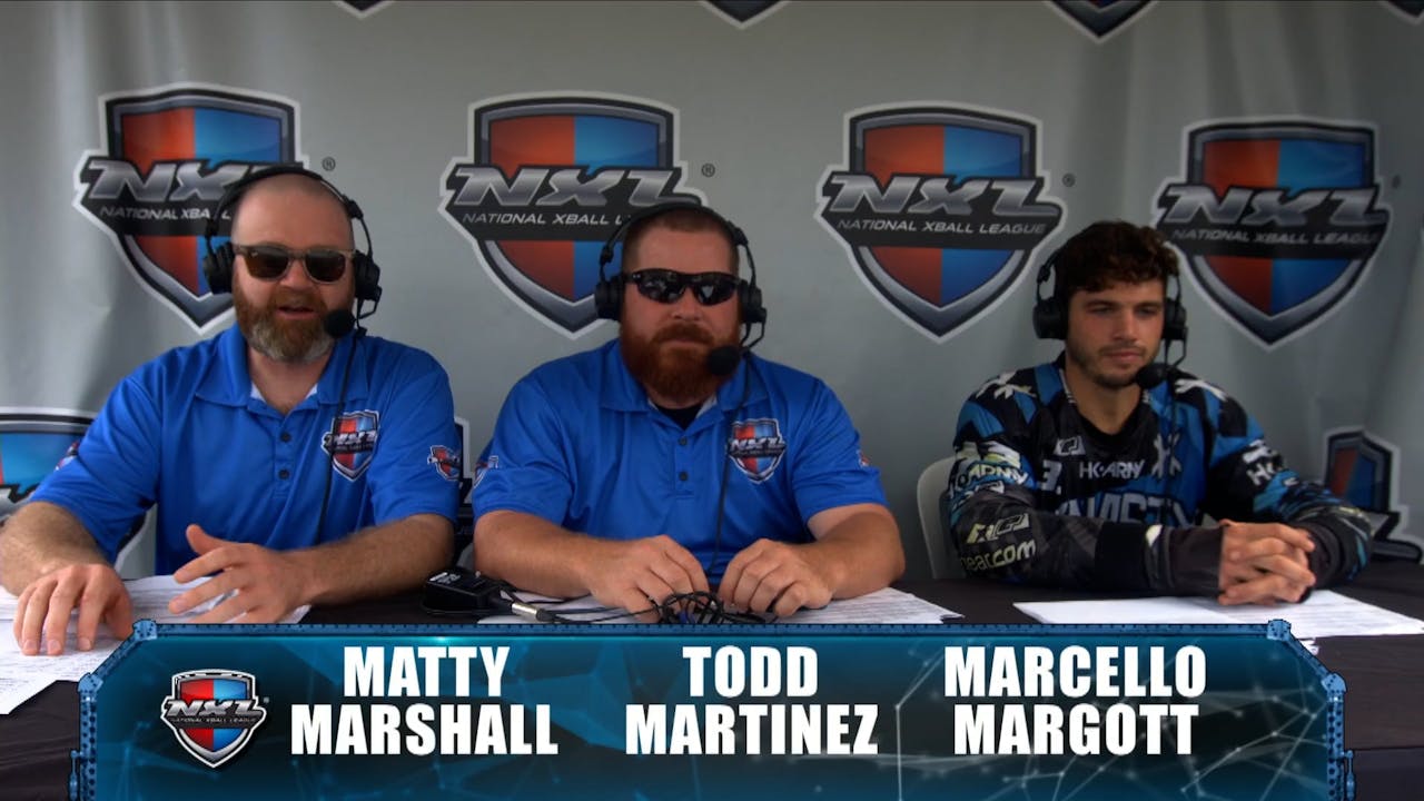 187 cRew vs Ironmen - Thunder vs Heat - Major League Paintball PLUS