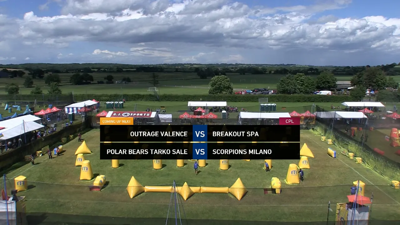 Outrage vs Breakout - Scorpions vs Polar Bears - Major League Paintball ...