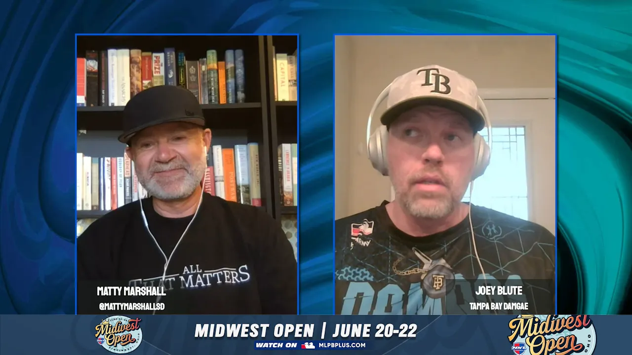 Matty Marshall talks with Joey Blute - Midwest Open - Major League ...