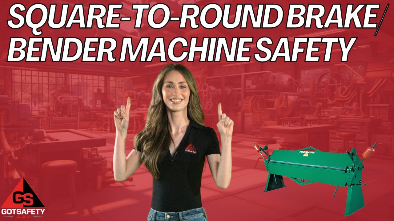 Square-to-Round Brake/Bender Machine Safety - GotSafety Lite | Safety ...
