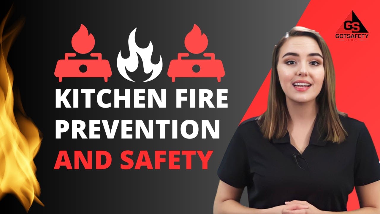 Kitchen Fire Prevention and Safety - GotSafety Lite | Safety Video ...