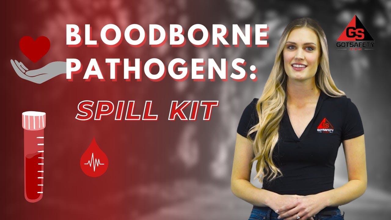 Bloodborne Pathogens: Spill Kit - GotSafety Lite | Safety Video Streaming