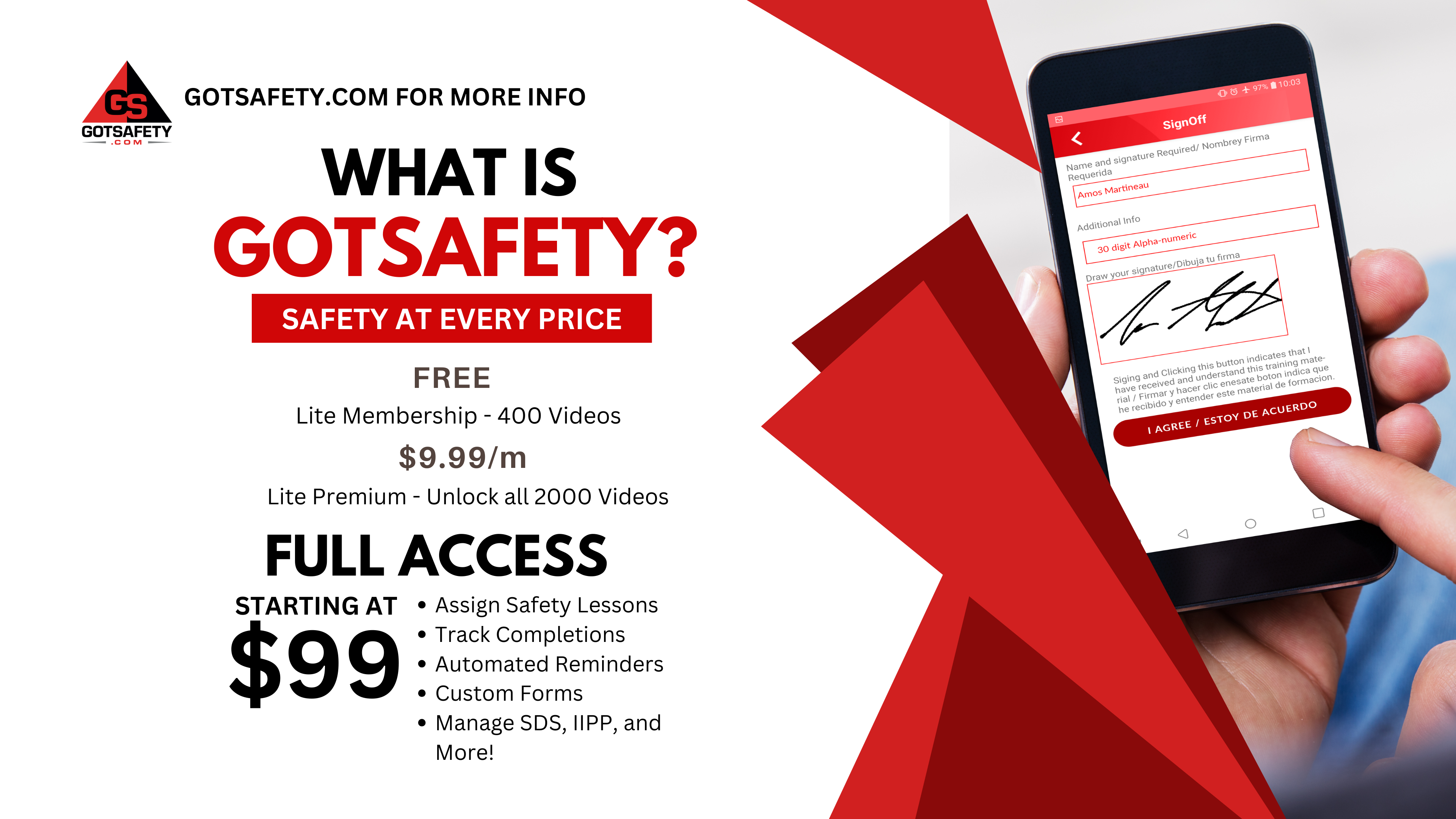 GotSafety LITE: Free Safety Training Videos - GotSafety Lite | Safety ...