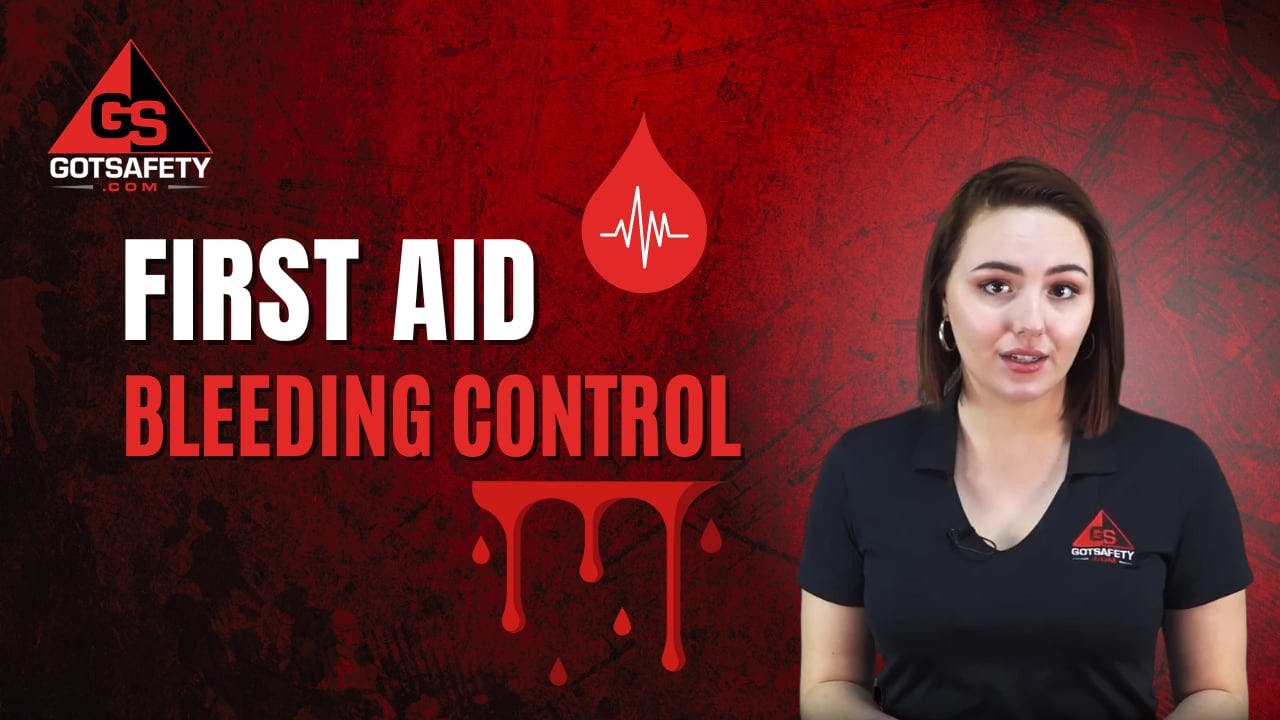 First Aid: Bleeding Control - GotSafety Lite | Safety Video Streaming