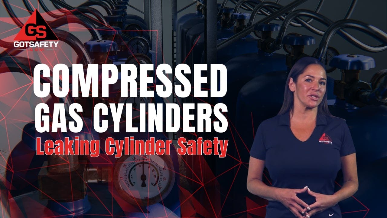 Compressed Gas Cylinders: Leaking Cylinder Safety - GotSafety Lite ...