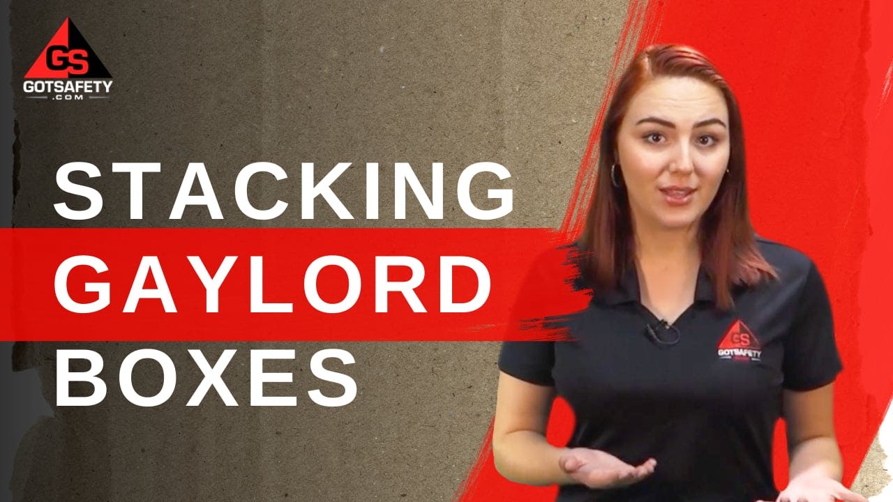 Stacking Gaylord Boxes - GotSafety Lite | Safety Video Streaming