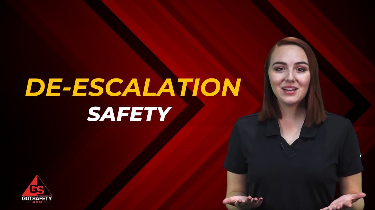 De-Escalation Safety - GotSafety Lite | Safety Video Streaming