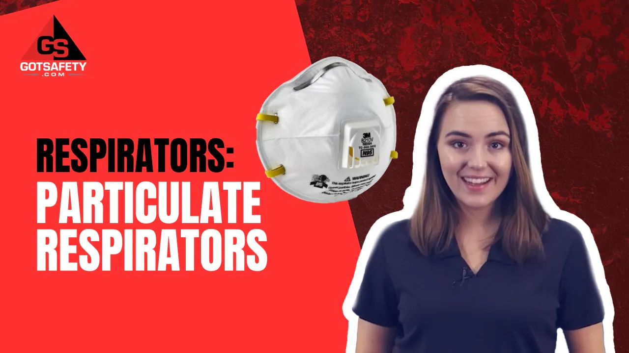 Respirators: Particulate Respirators - GotSafety Lite | Safety Video ...