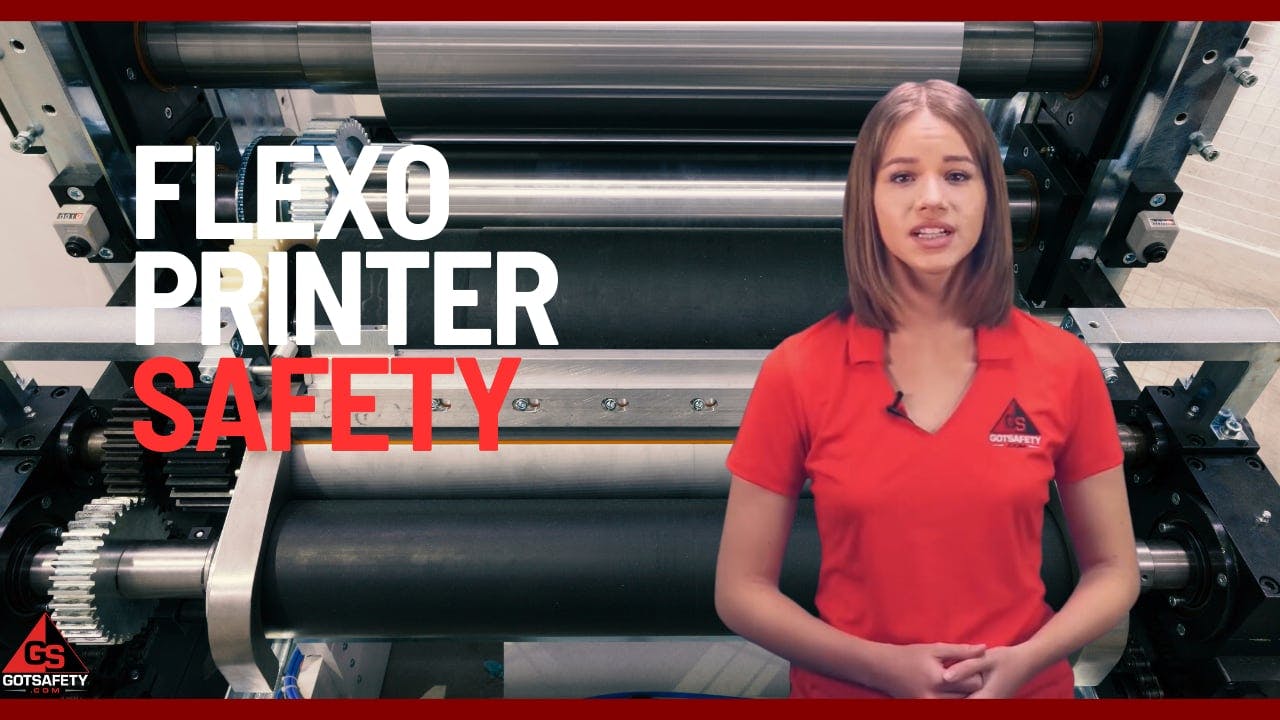 Flexo Printer Safety - GotSafety Lite | Safety Video Streaming