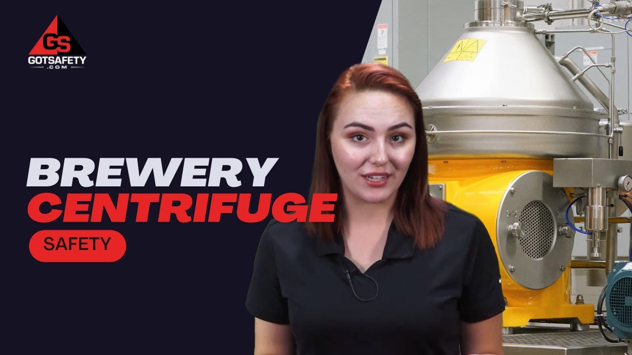 Brewery Centrifuge Safety - GotSafety Lite | Safety Video Streaming
