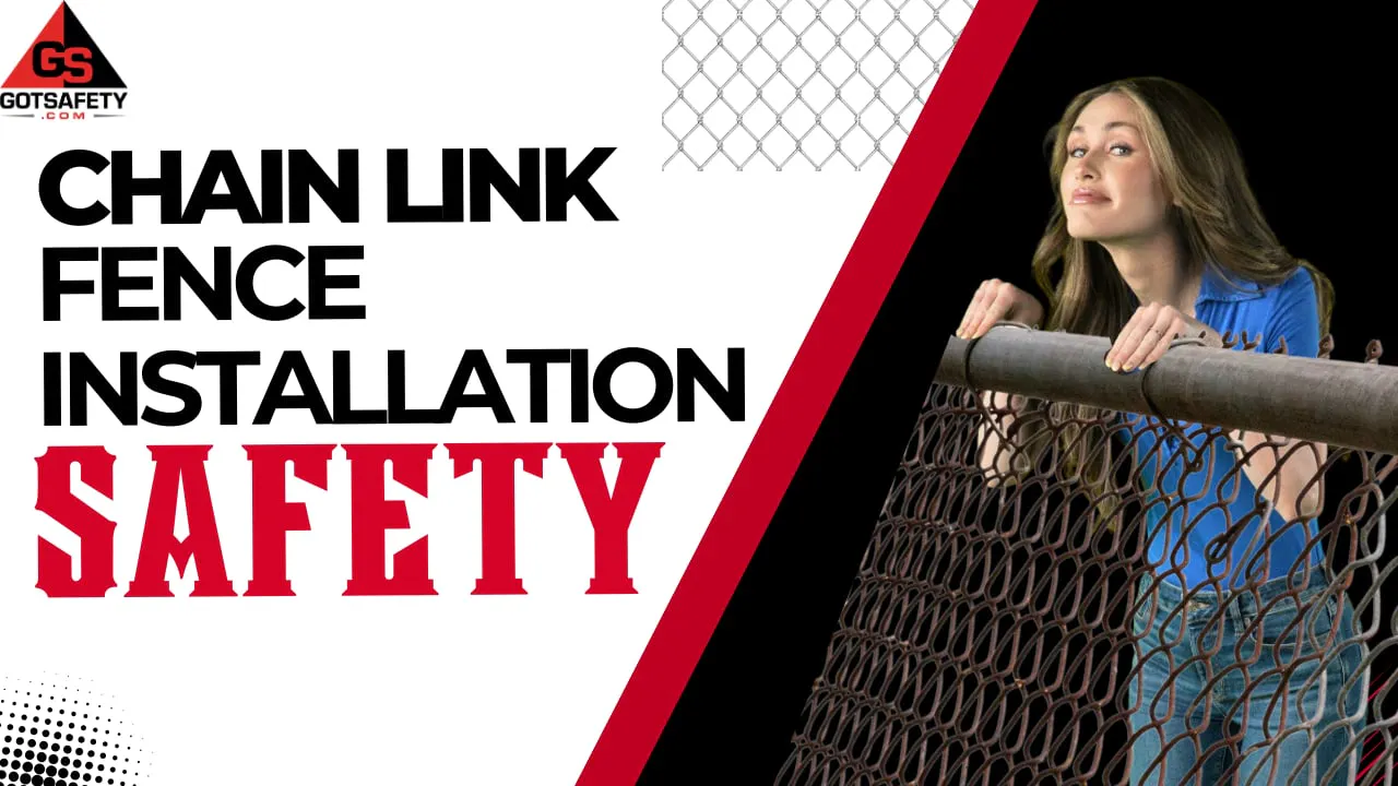 Chain Link Fence Installation Safety - GotSafety Lite | Safety Video ...