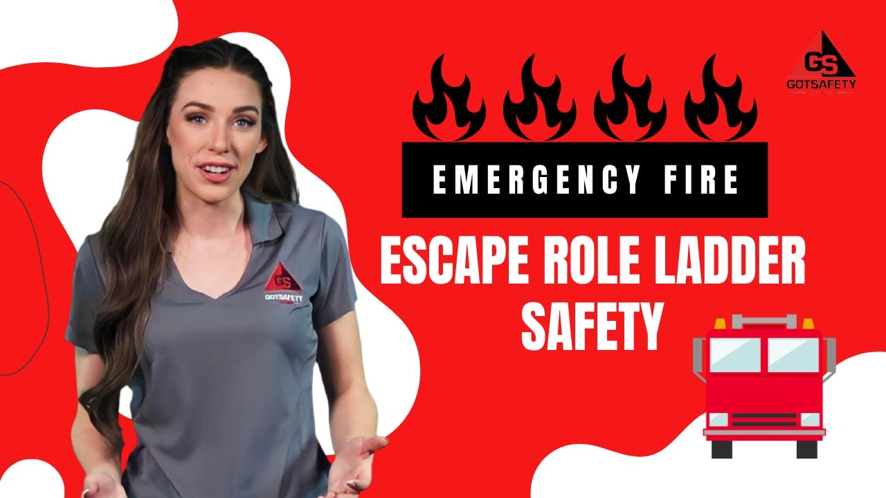 Emergency Fire Escape Rope Ladder Safety - GotSafety Lite | Safety ...