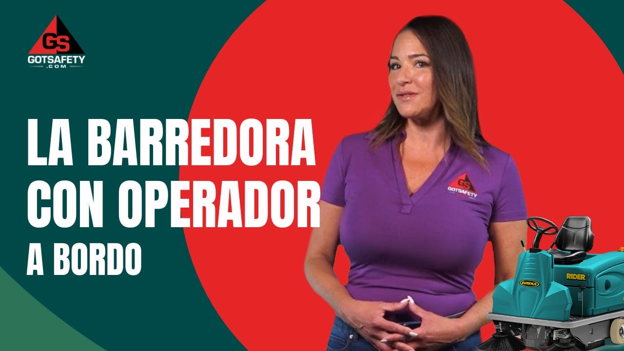 Ride-On Sweeper Safety - SP - GotSafety Lite | Safety Video Streaming