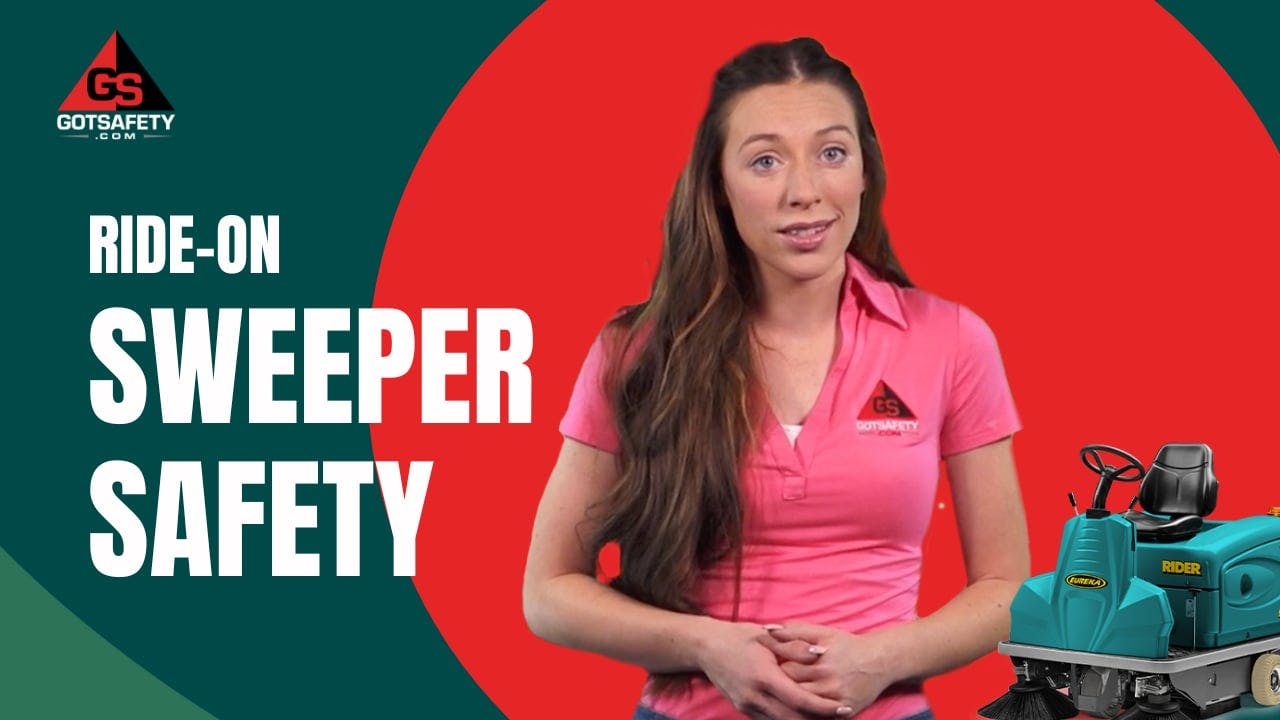 Ride-On Sweeper Safety - GotSafety Lite | Safety Video Streaming