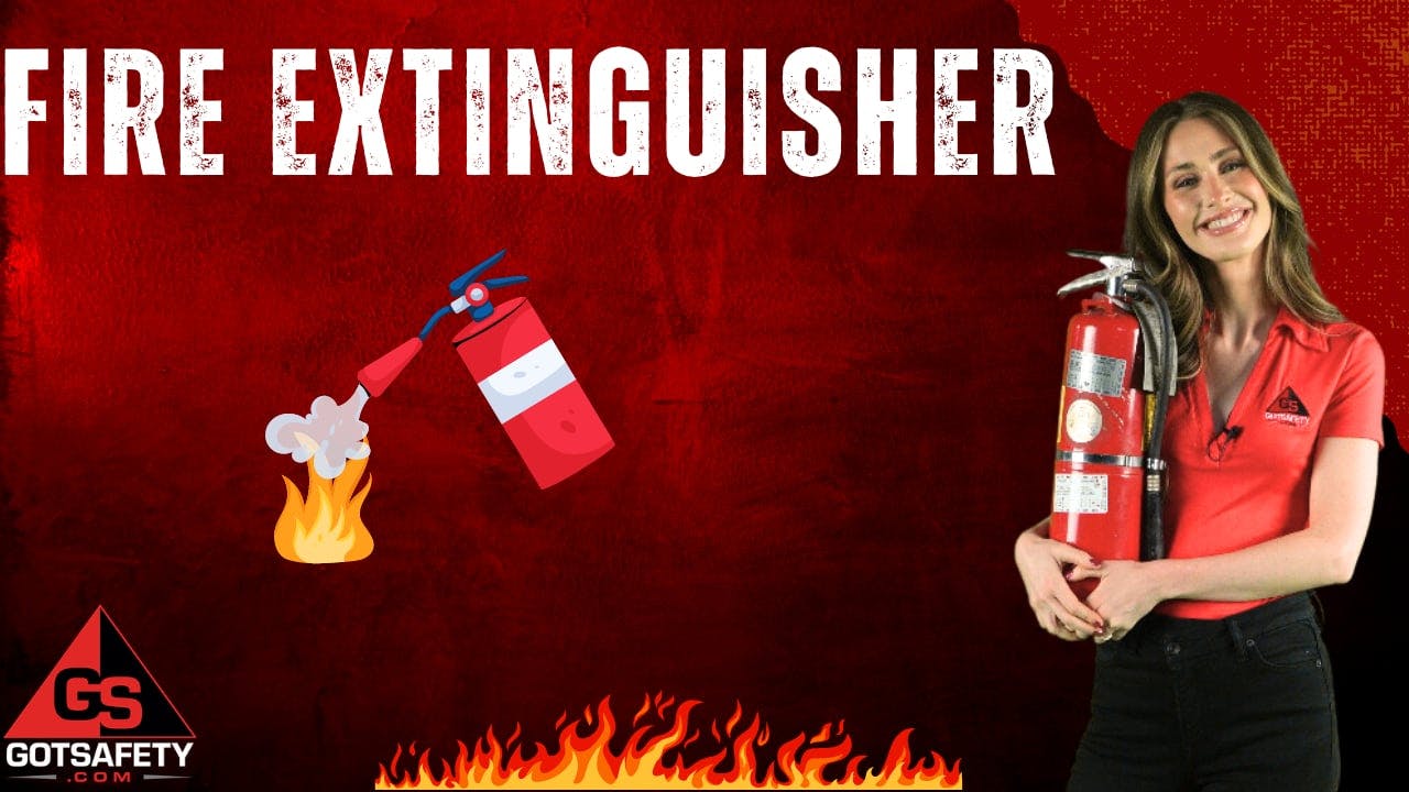 Fire Extinguishers - Fire Safety Training - English - GotSafety Lite | Safety Video Streaming