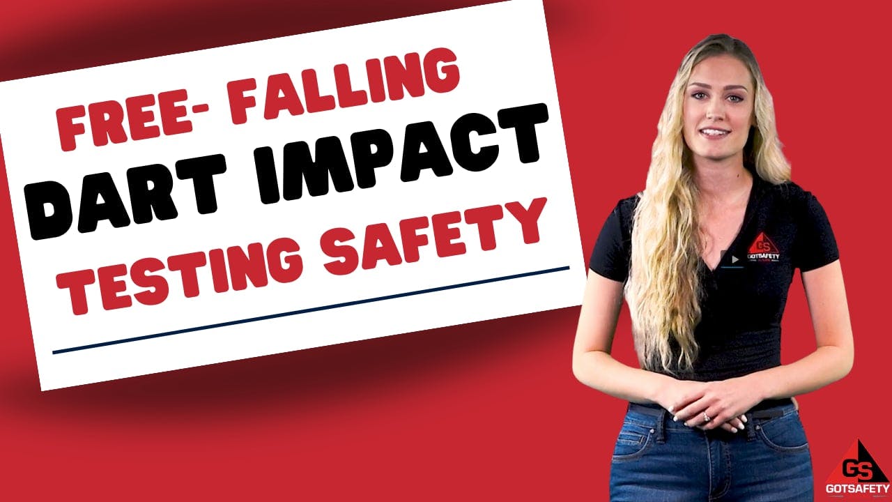 Free Falling Dart Impact Testing Safety - GotSafety Lite | Safety Video ...