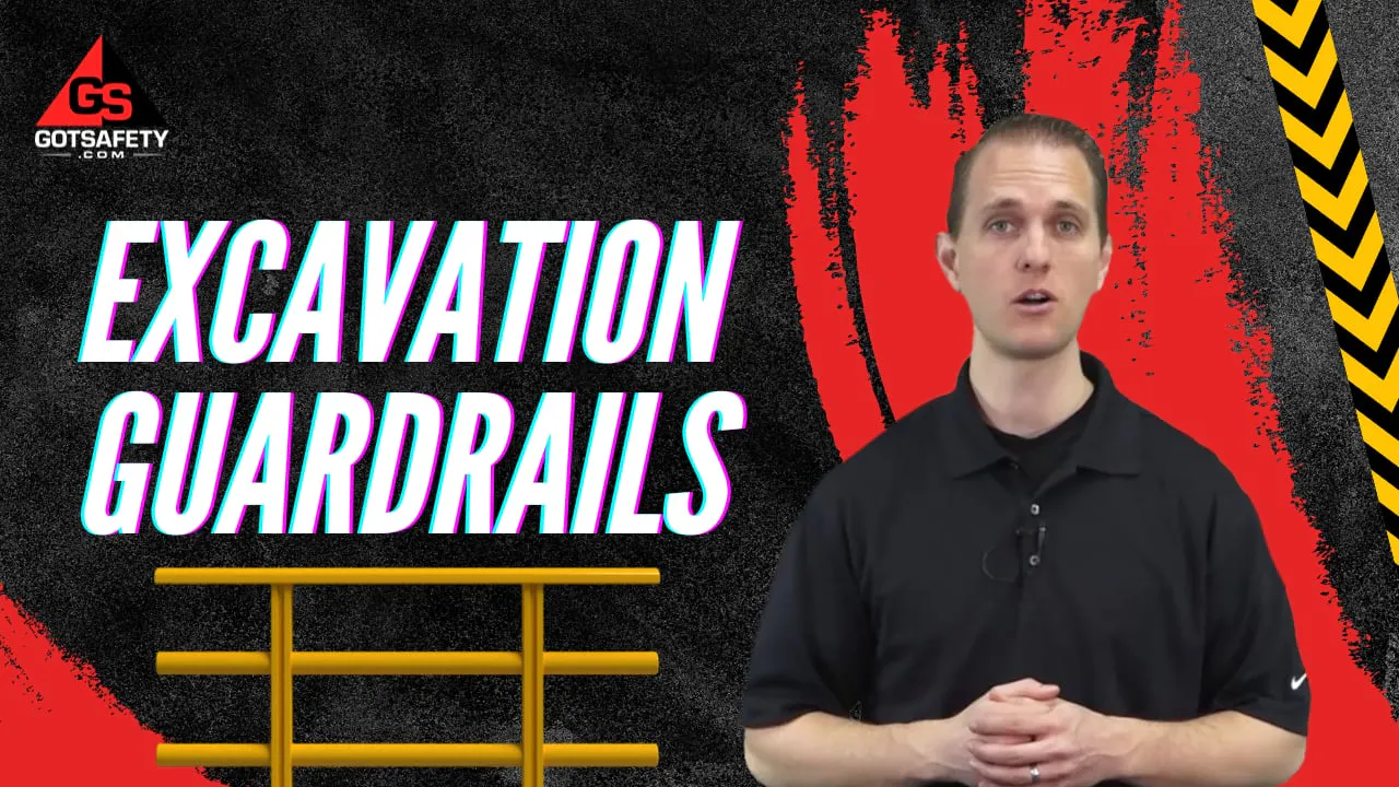 Excavation Guardrails - Construction - Excavation - English - GotSafety ...
