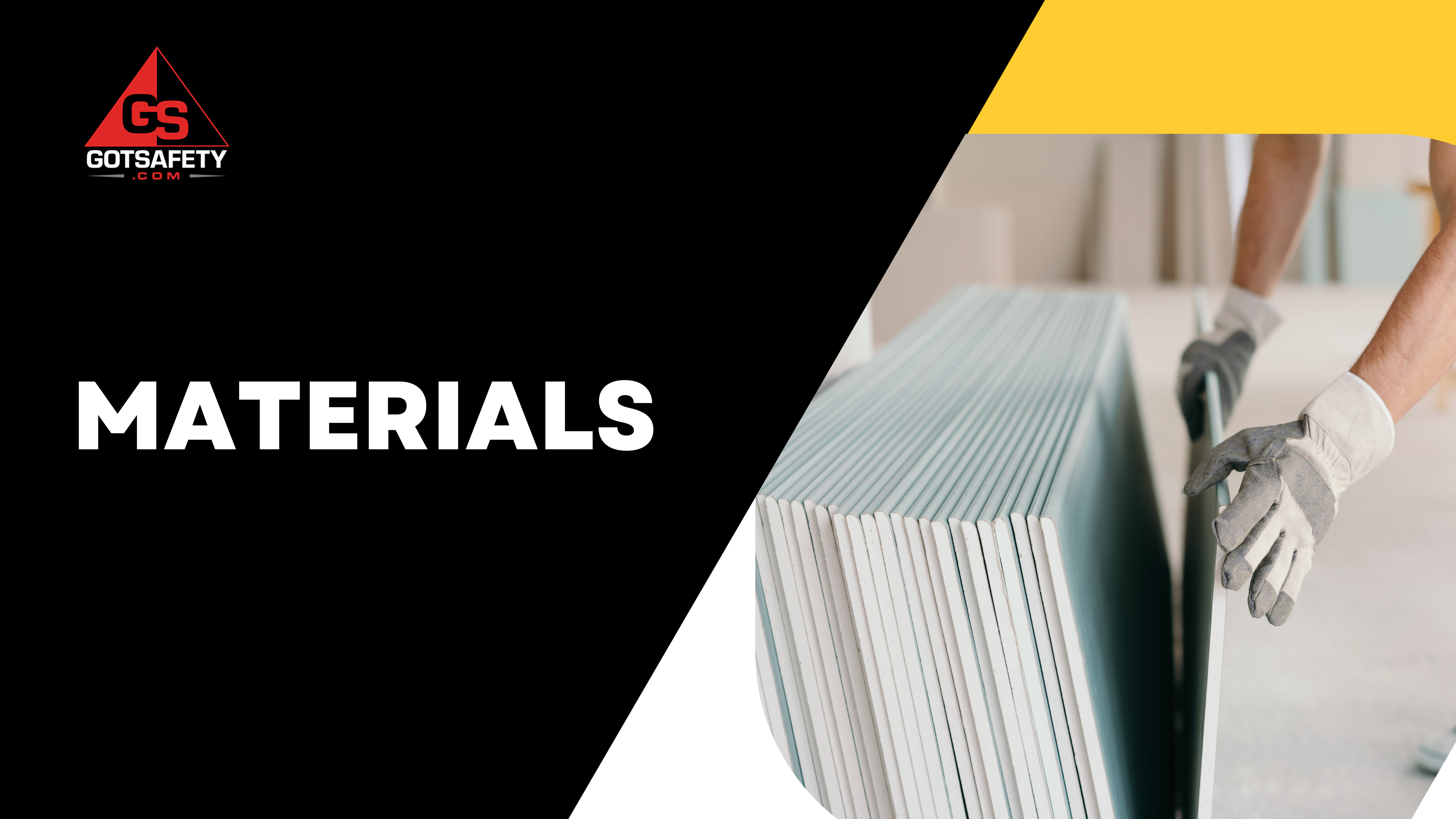 Construction - Materials - GotSafety Lite | Safety Video Streaming
