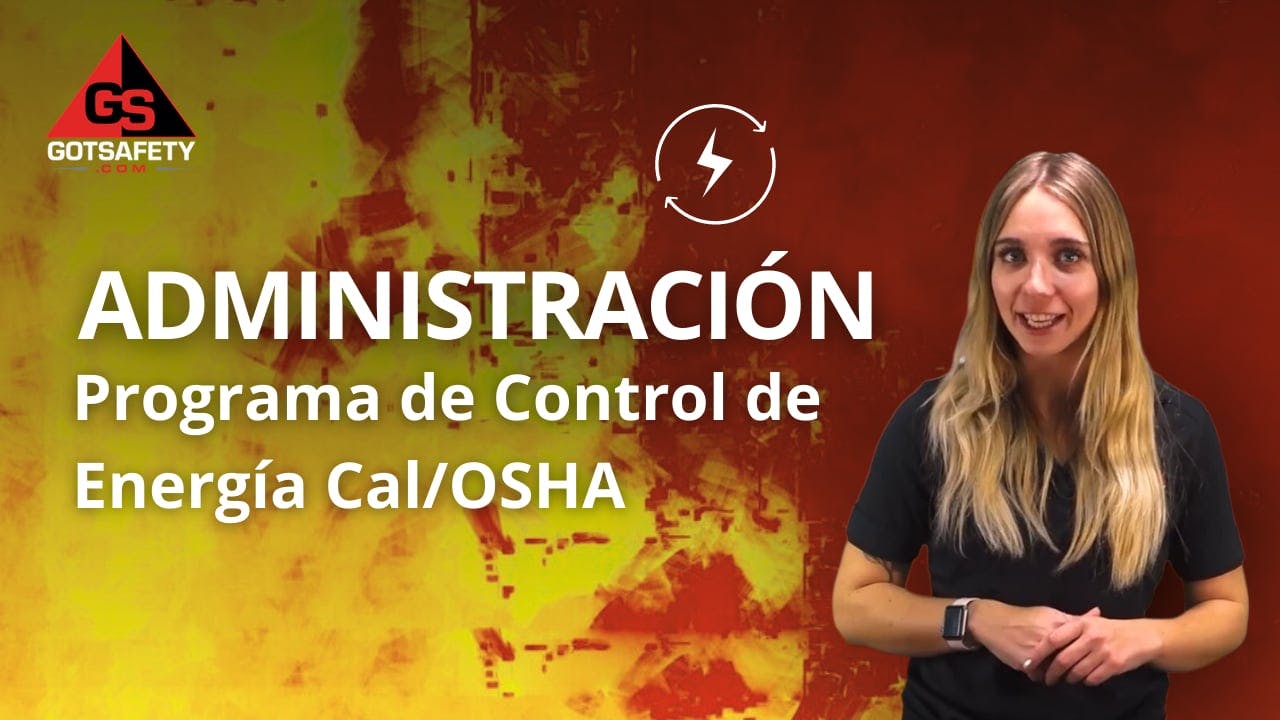 Management: Cal/OSHA Energy Control (Lockout/Tagout) Program - SP ...