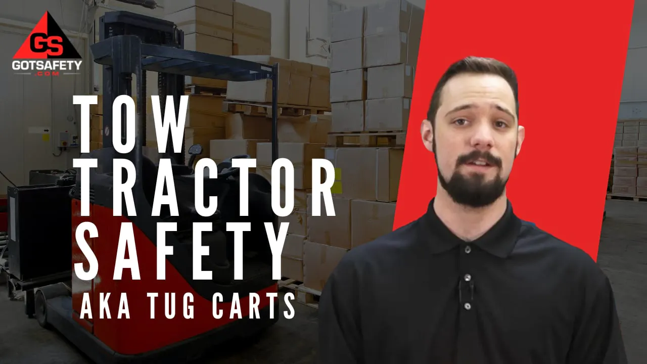 Tow Tractor Safety AKA Tug Carts - GotSafety Lite | Safety Video Streaming