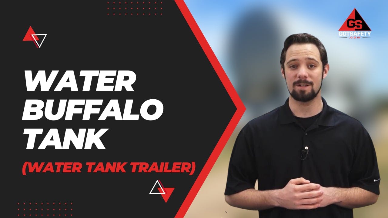 Water Buffalo Tank (Water Tank Trailer) - GotSafety Lite | Safety Video ...
