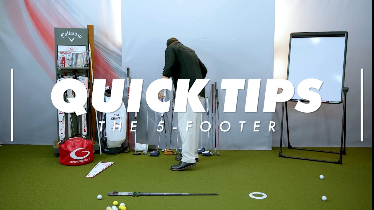 Quick Tips - An Awkward Spot - Short Game - Graves Golf On-Demand
